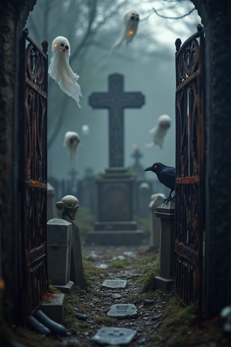 15 Outdoor Halloween Decor Ideas That Will Haunt Your Guests