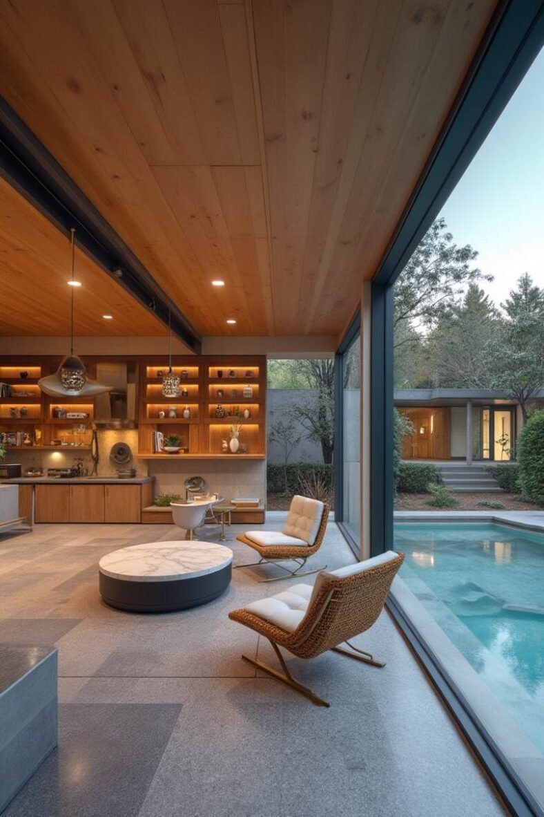 15+ Pool House Design Ideas That'll Transform Your Backyard into a Resort!