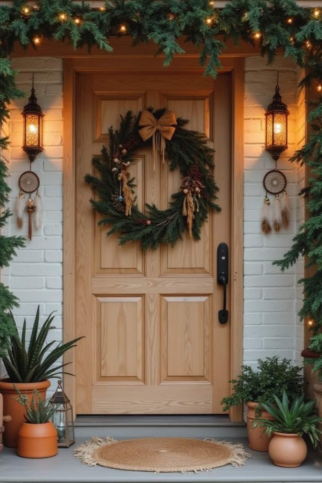 15 Christmas Door Decorations Ideas to Transform Your Entryway