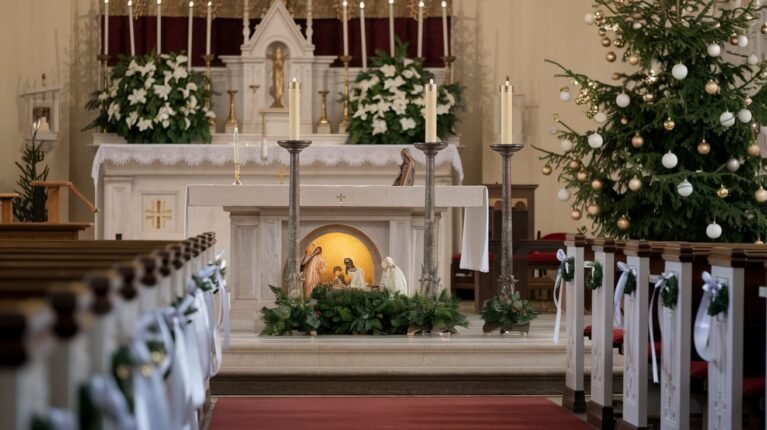 15 Christmas Decorations Ideas for Church for a Magical Atmosphere