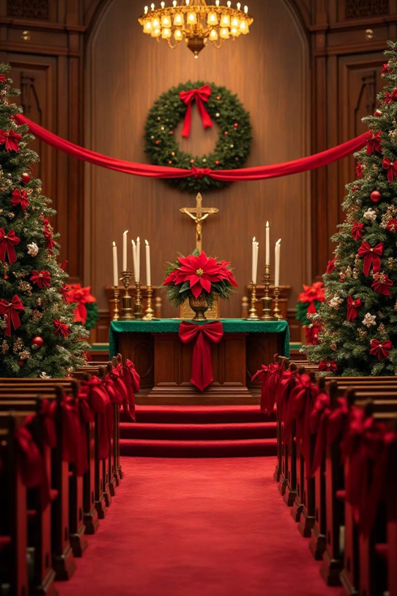 15 Christmas Decorations Ideas for Church for a Magical Atmosphere