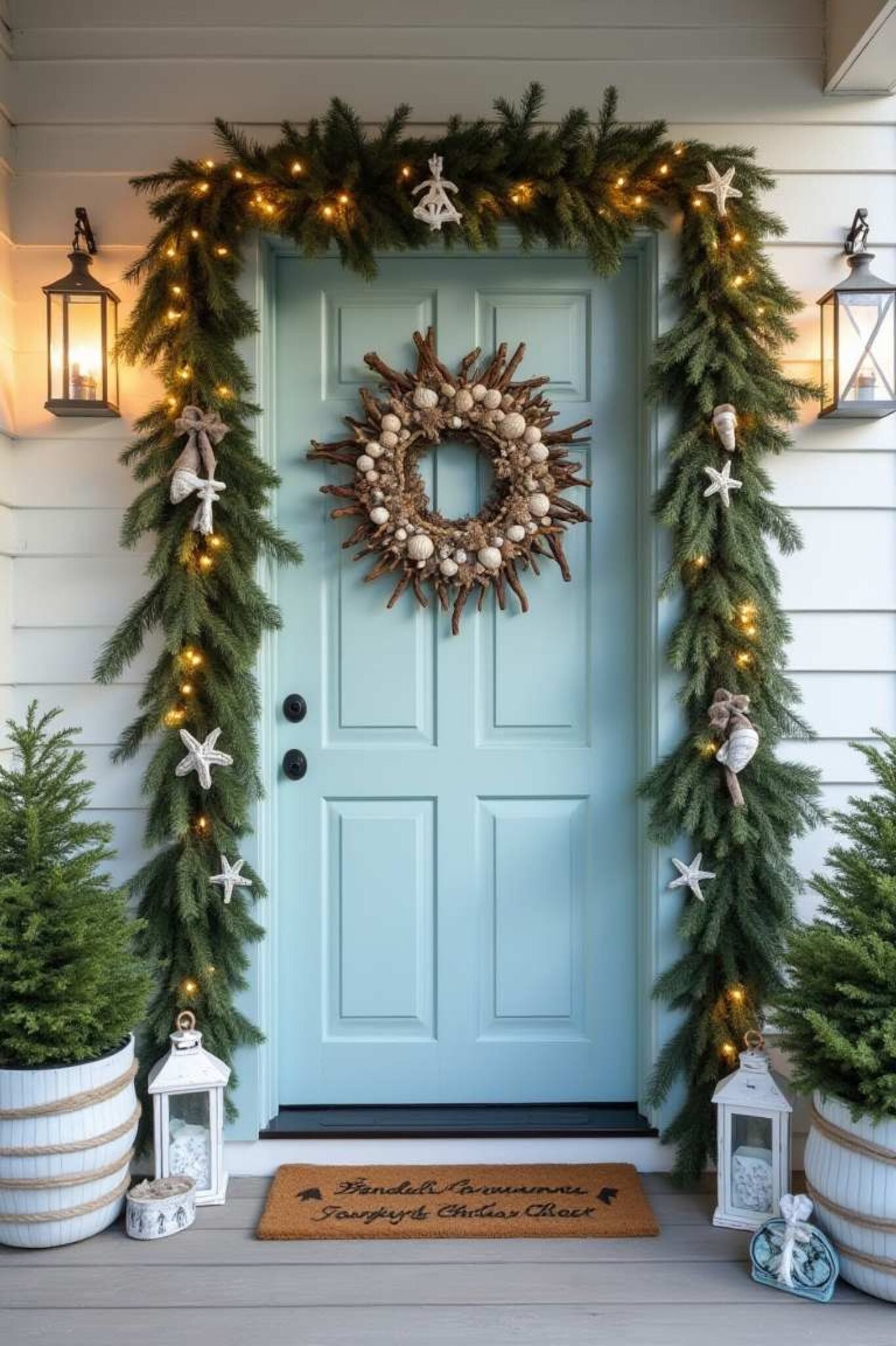 15 Christmas Door Decorations Ideas to Transform Your Entryway