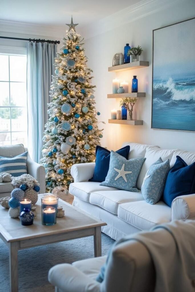 15 Blue Christmas Decorations Ideas for a Modern Holiday Vibe