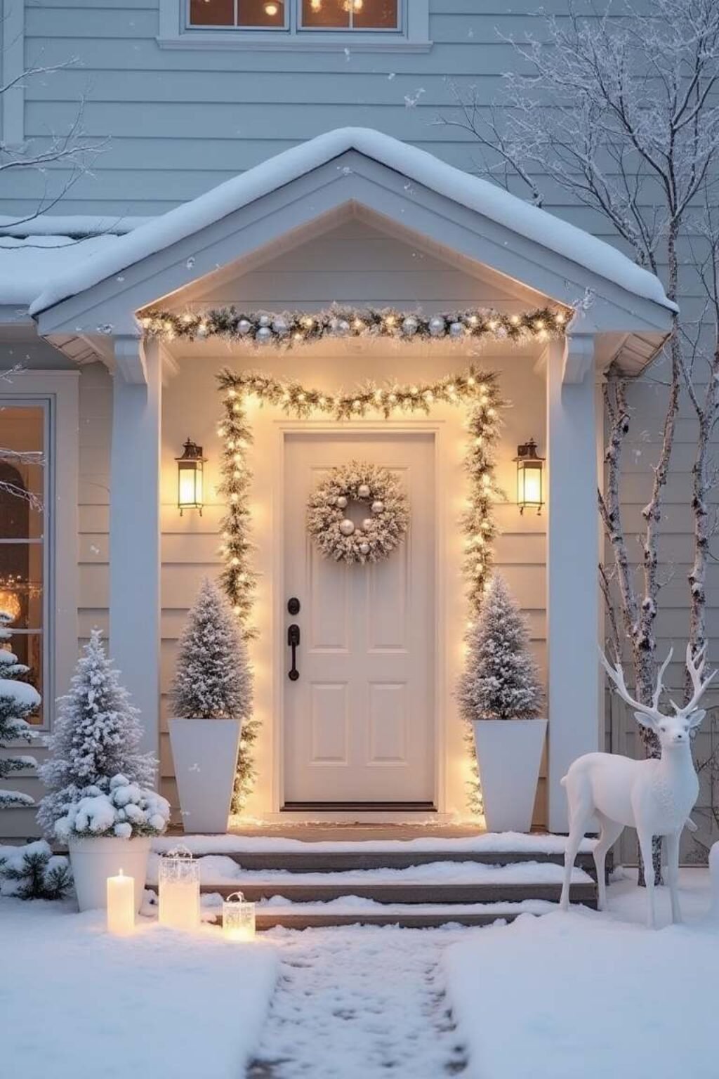 15 White Christmas Decorations Ideas That Scream Winter Wonderland