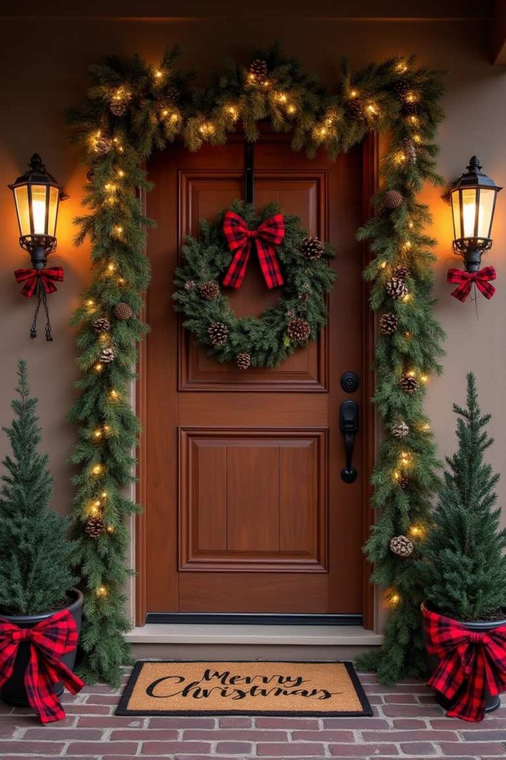 15 Christmas Door Decorations Ideas to Transform Your Entryway