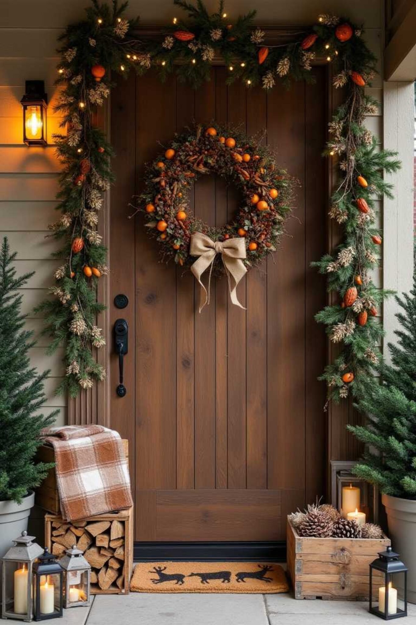 15 Christmas Door Decorations Ideas to Transform Your Entryway