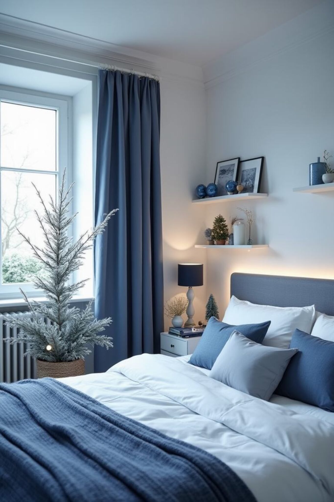 15 Blue Christmas Decorations Ideas for a Modern Holiday Vibe
