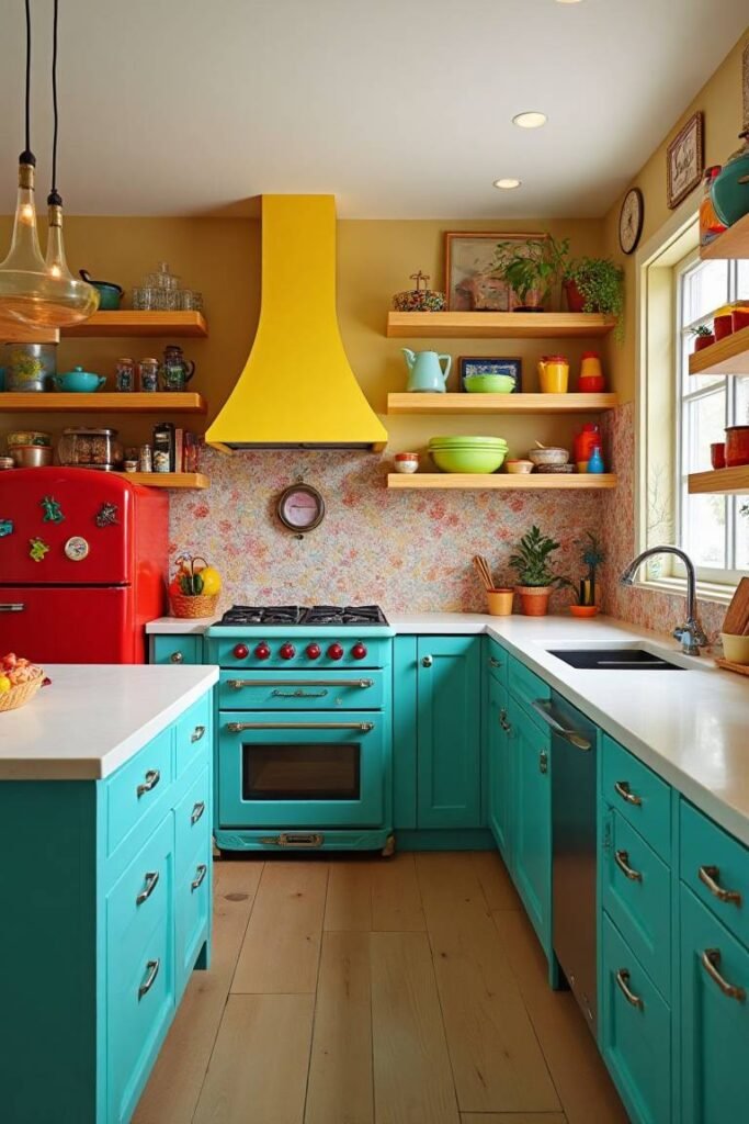 15 Kitschy Kitchen Inspo Ideas to Brighten Up Your Cooking