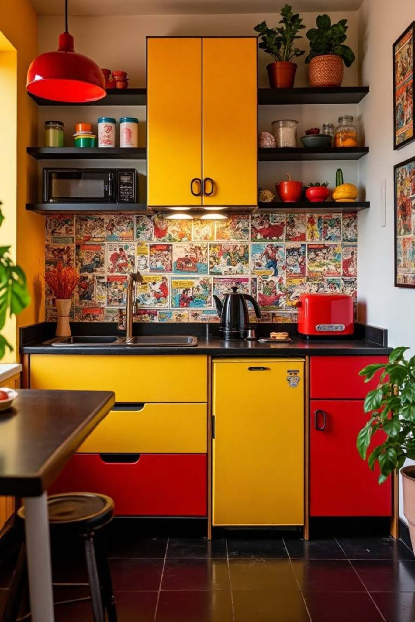15 Kitschy Kitchen Inspo Ideas to Brighten Up Your Cooking