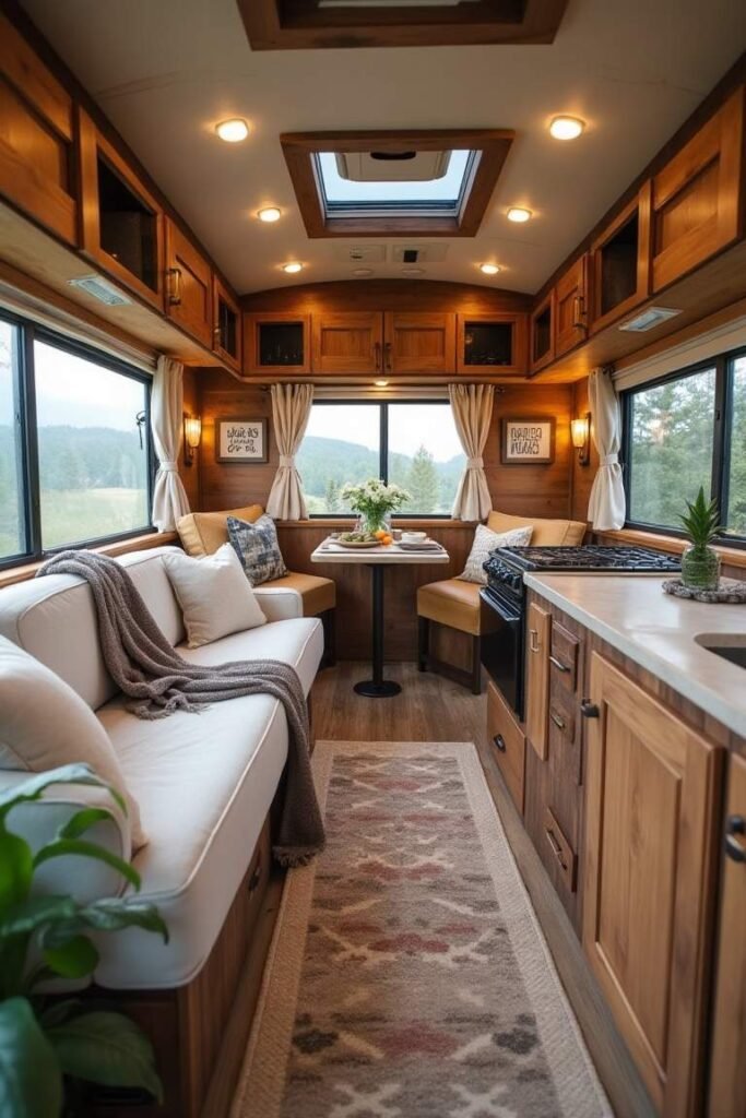 15+ Tiny Home-Inspired RV Living Rooms That Will Change Your Travel ...