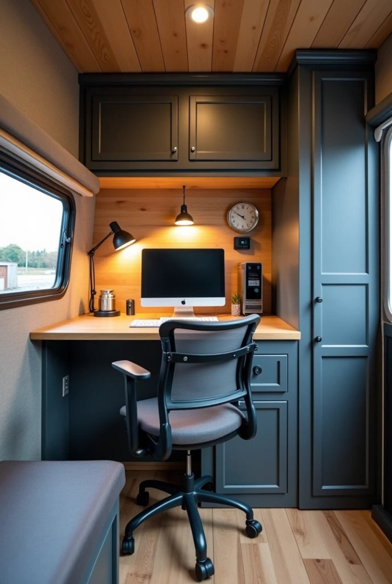 15+ RV Office Setups That Will Skyrocket Your Productivity While Traveling