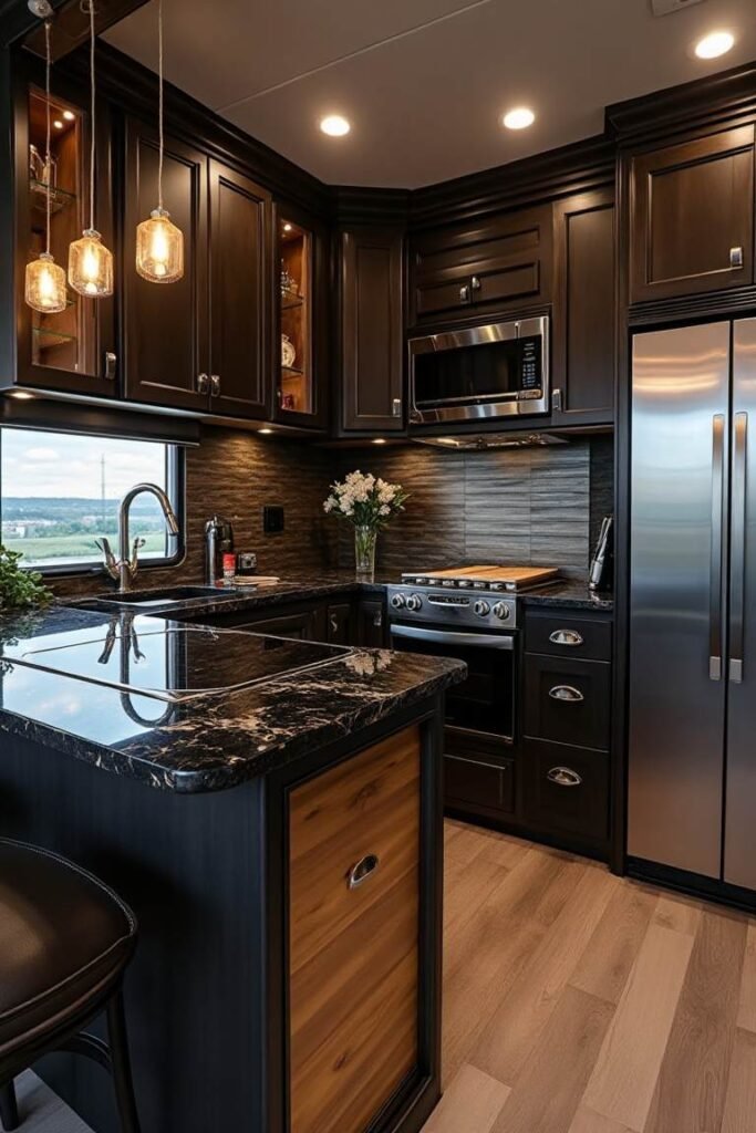 15+ Modern RV Kitchen Designs That Will Change Your Travel Experience