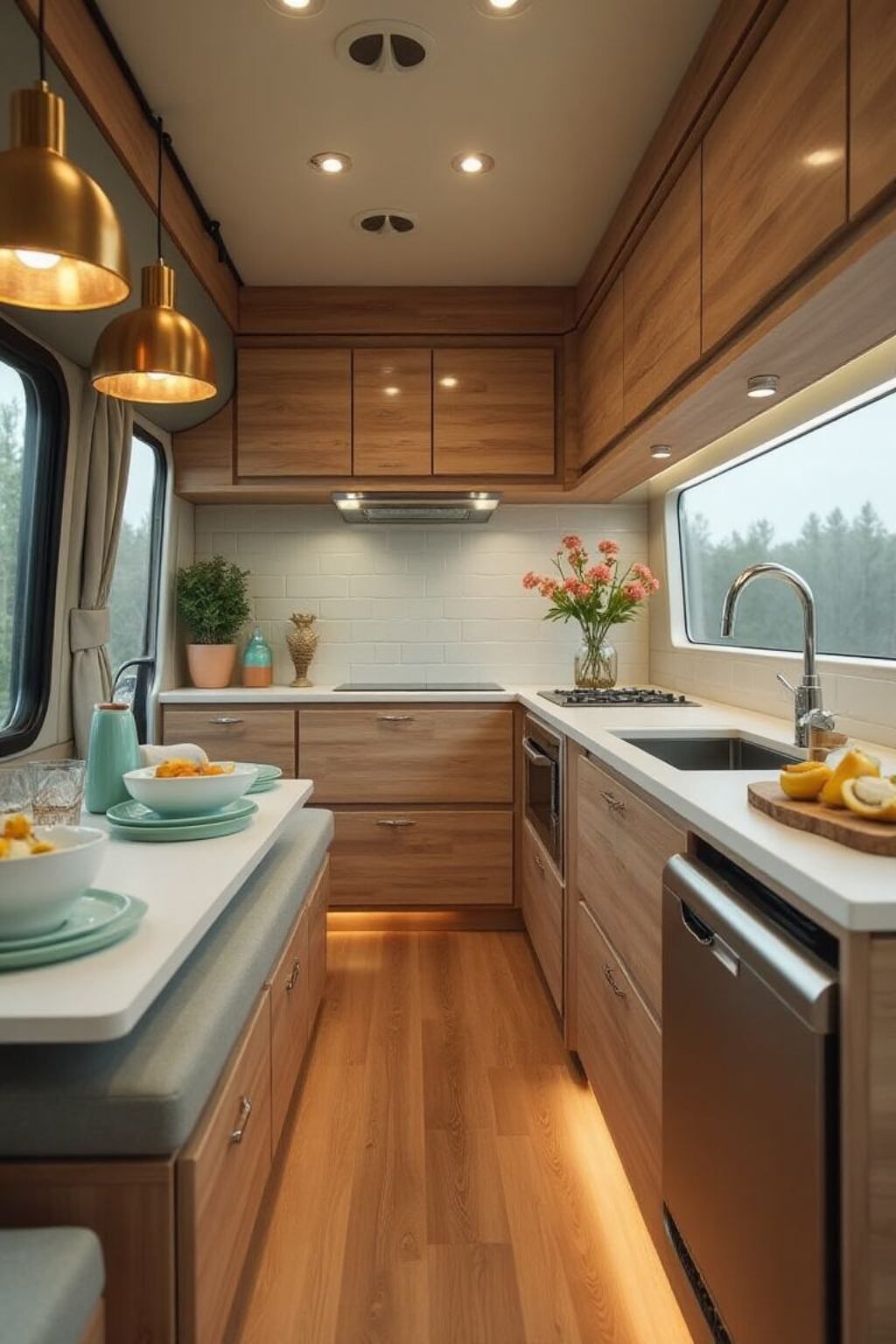 15+ Modern RV Kitchen Designs That Will Change Your Travel Experience