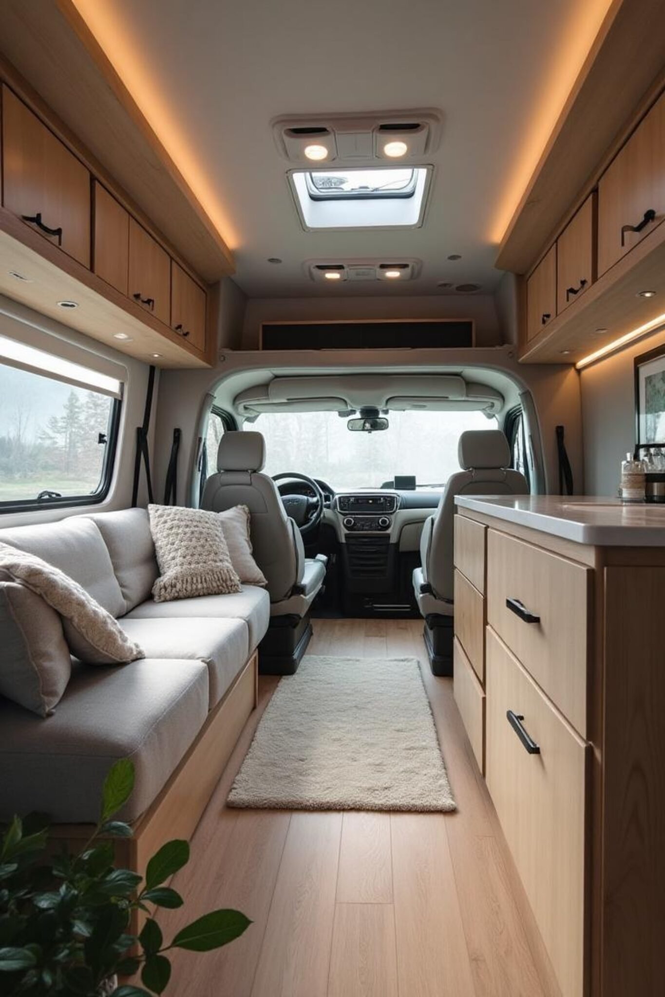 15+ Tiny Home-Inspired RV Living Rooms That Will Change Your Travel ...