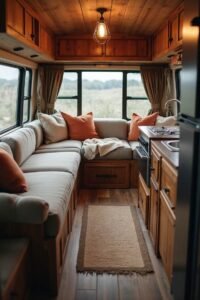 15+ Tiny Home-Inspired RV Living Rooms That Will Change Your Travel ...