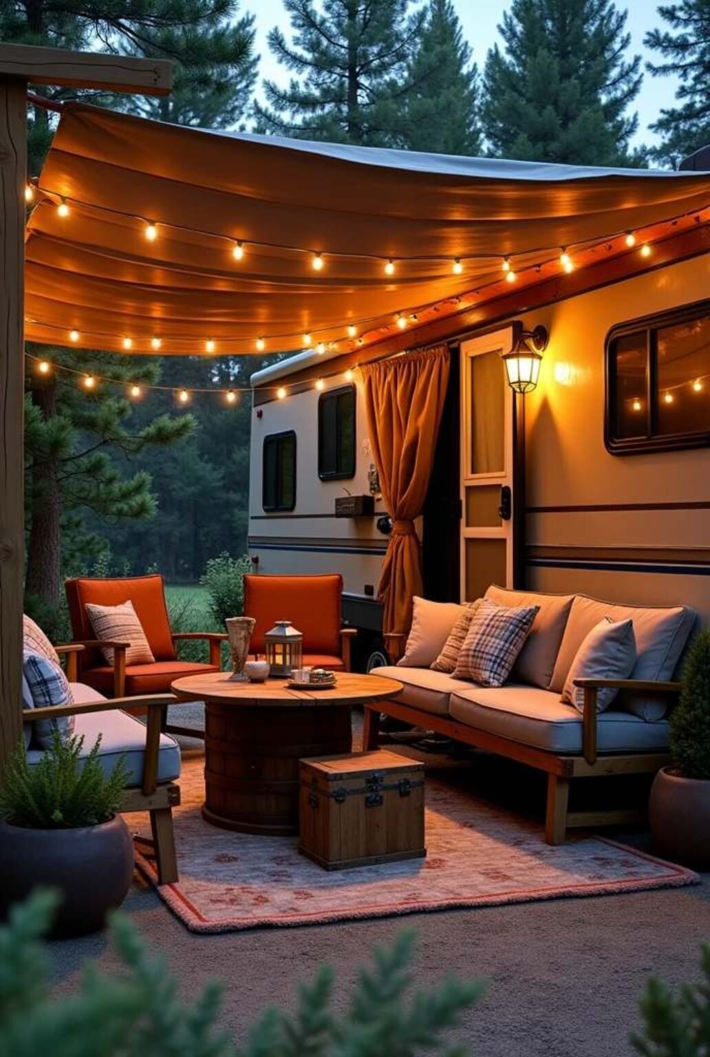 15+ Cozy RV Outdoor Space Ideas That Will Make Your Travels Feel Like Home