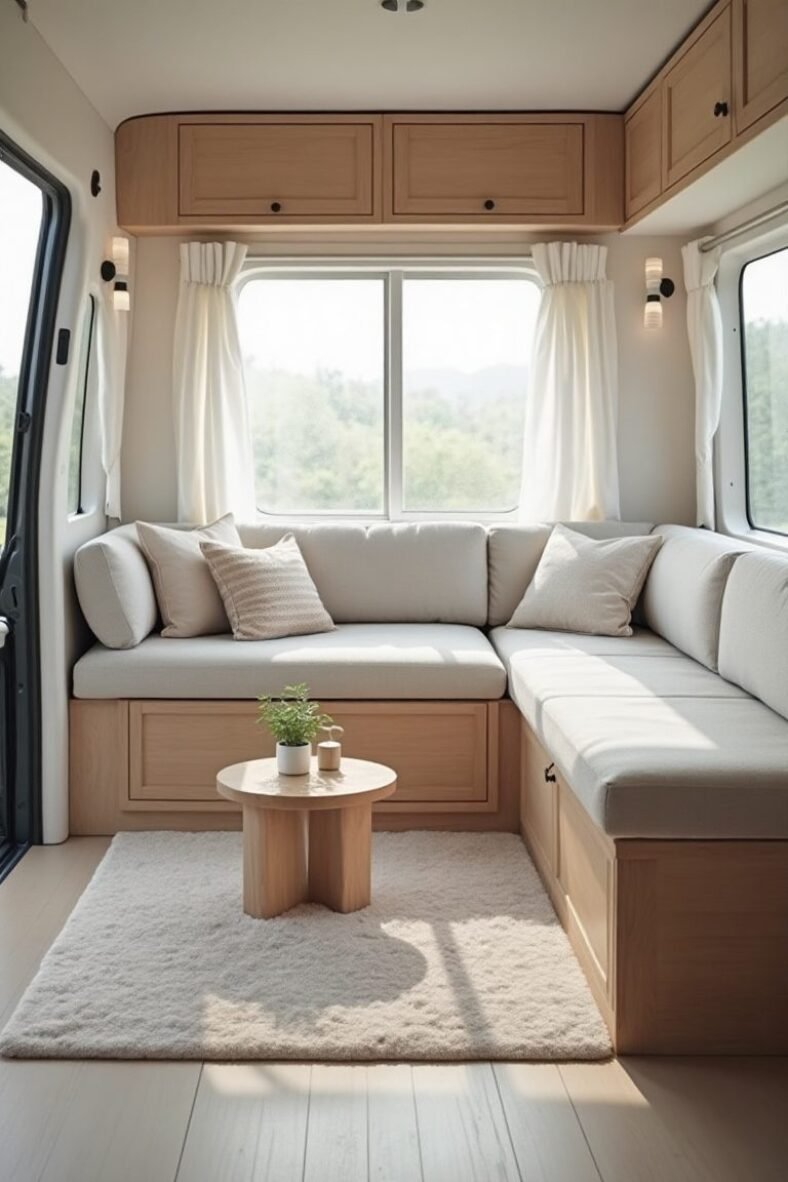 15+ Tiny Home-Inspired RV Living Rooms That Will Change Your Travel ...
