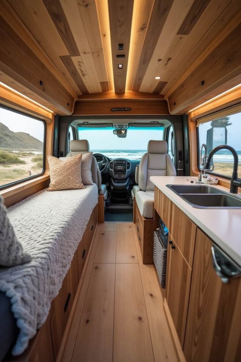 15+ Modern Camper Van Interiors Design Ideas – Minimalist Travelers Are ...