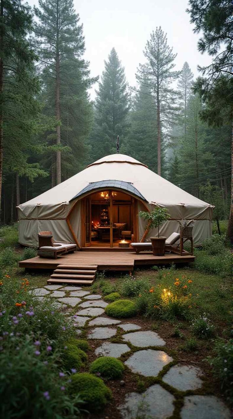 15+ Off-Grid Yurts Cabin Homes Design Ideas you will want to copy!
