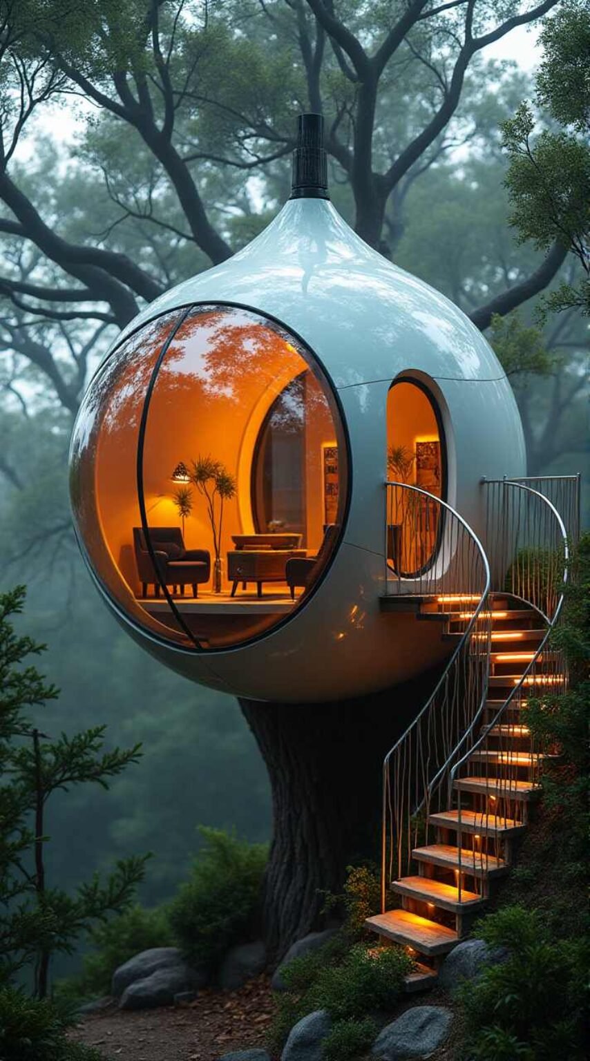 15+ Genius Modern Treehouse Designs for Nature Enthusiasts - Stunning ...
