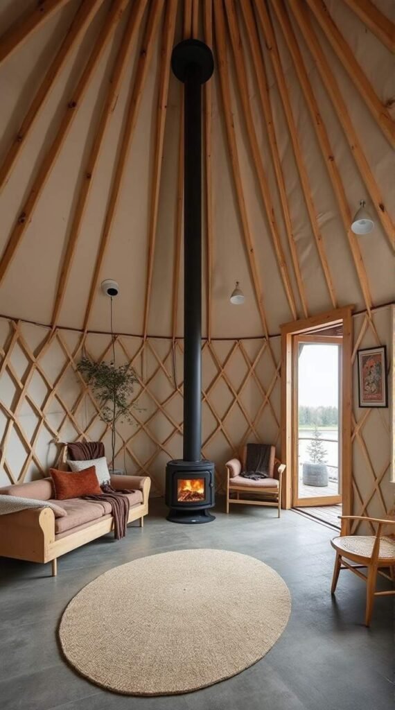 15+ Off-Grid Yurts Cabin Homes Design Ideas you will want to copy!
