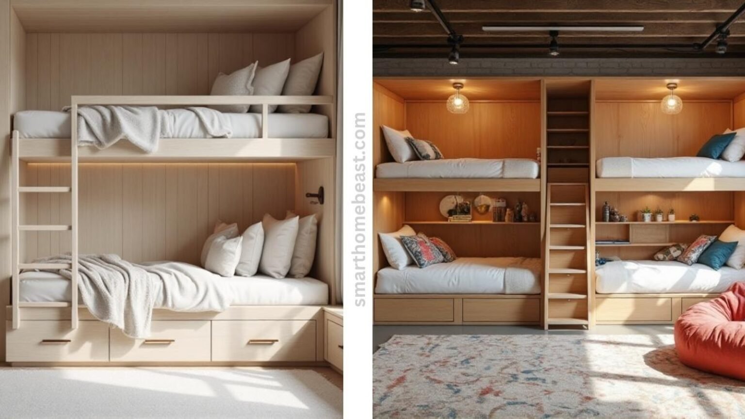 16 Bunk Room Ideas: People of All Ages Will Love These! "Coolest Space ...
