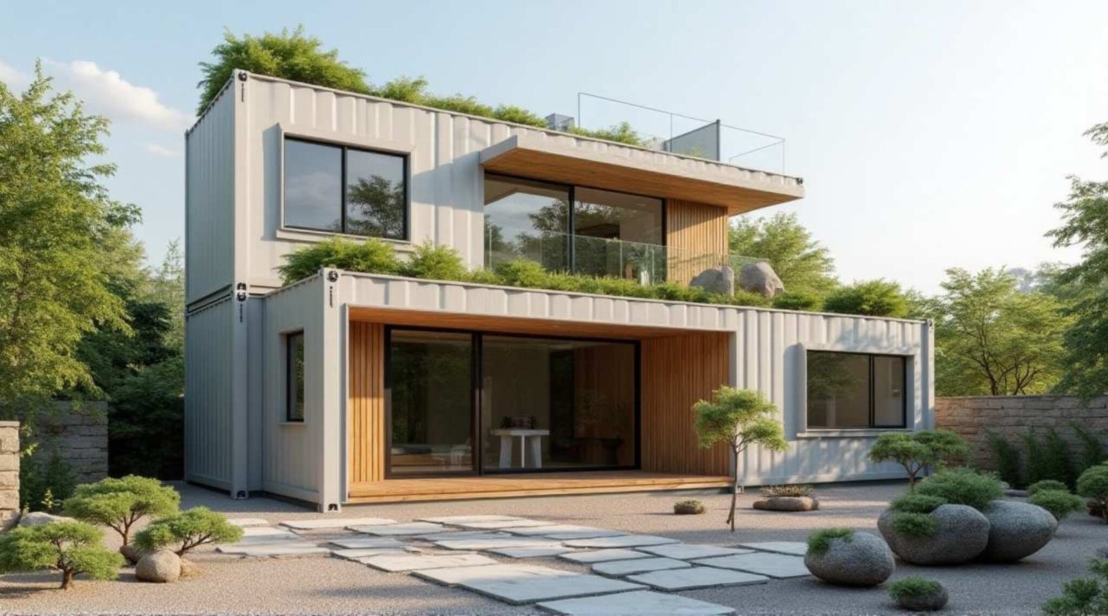 2-Story Container Homes: 15 Space-Saving Designs, Layouts for Families