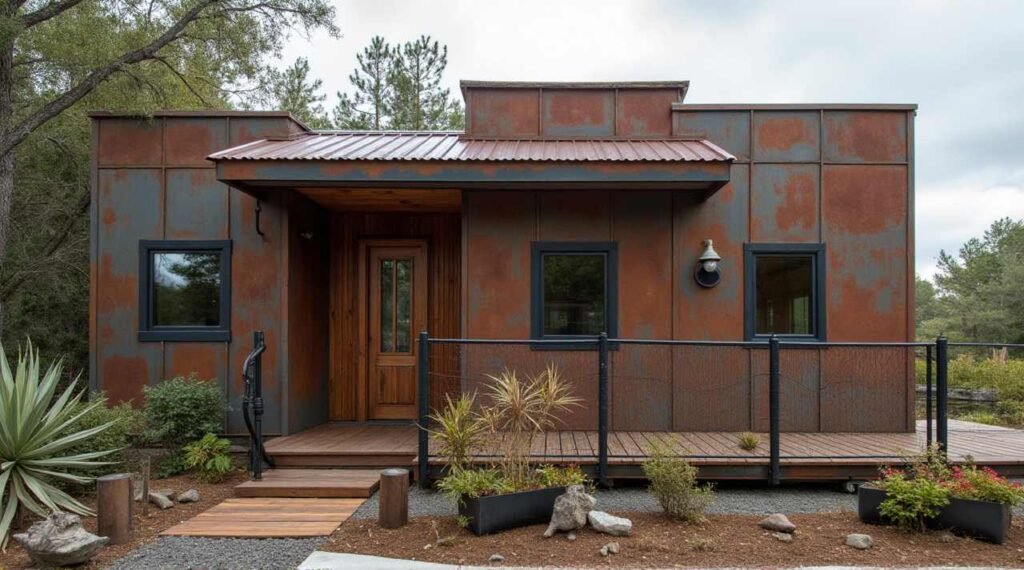 15 Epic Industrial Chic Tiny Homes: Raw Materials Meets Luxury Living