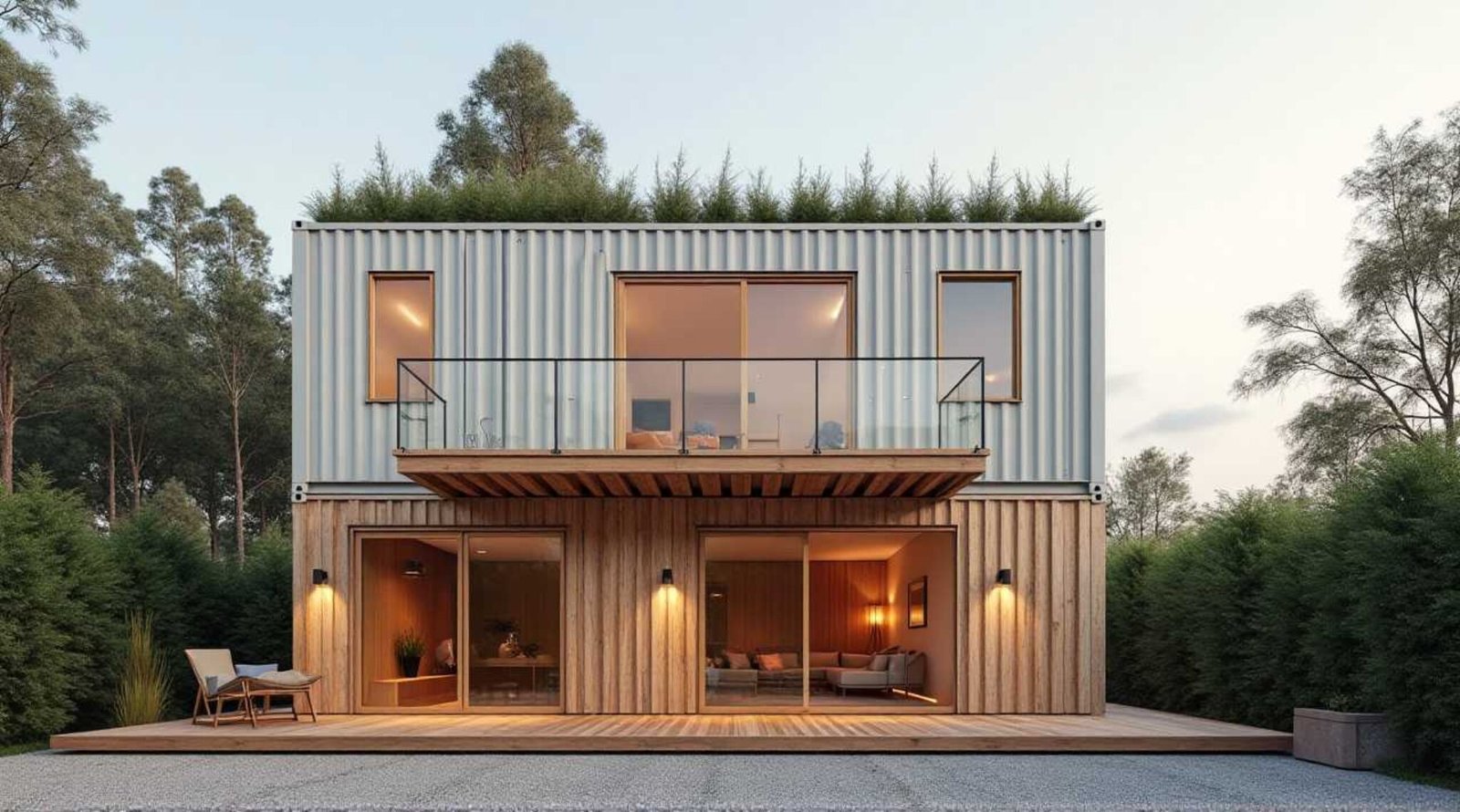 2-Story Container Homes: 15 Space-Saving Designs, Layouts for Families