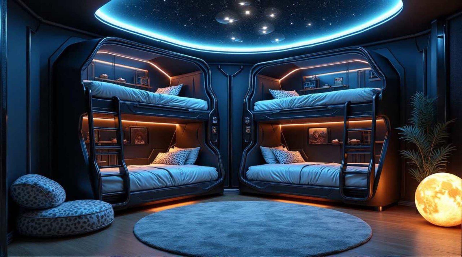 16 Bunk Room Ideas: People of All Ages Will Love These! "Coolest Space ...