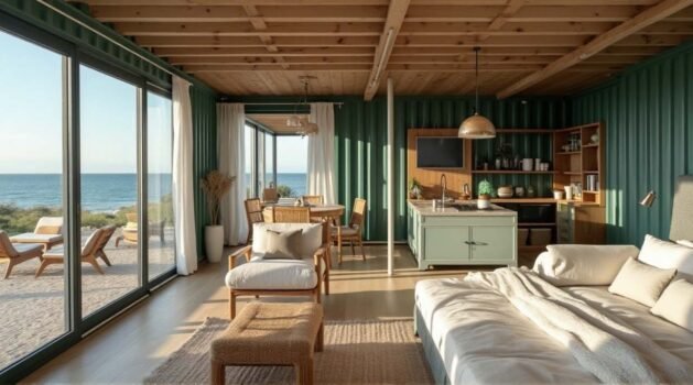 Beachfront Shipping Container Homes | 15 Tropical Designs for Permanent ...