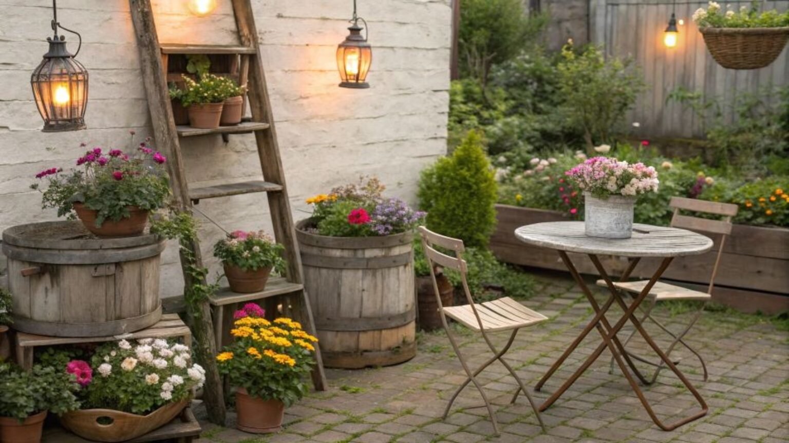 15 Stylish Mini Patio Gardens That Make a Big Impact