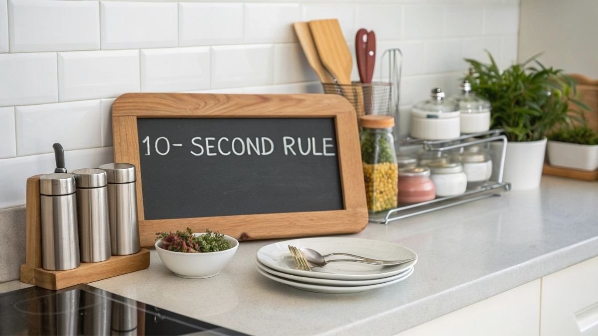 The ‘10-Second Rule’ That Saved My Kitchen from Chaos Forever
