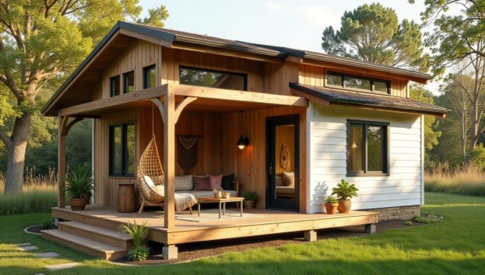 Modern Farmhouse Tiny Homes: 15 Cozy Spaces with Shiplap Walls, Farm ...