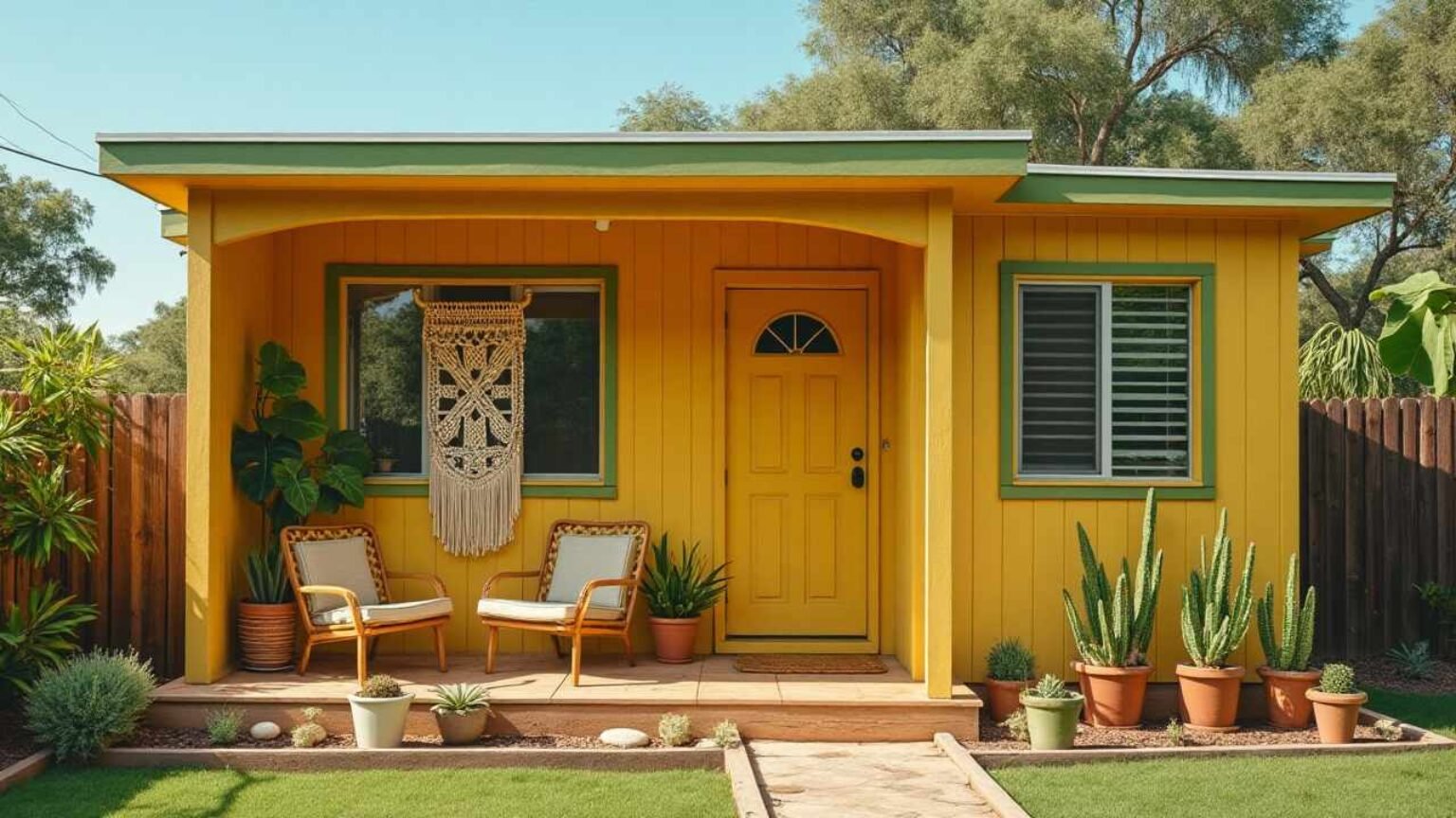 Tiny Living in Style: 15 Colorful Tiny Homes Bursting with Macramé ...