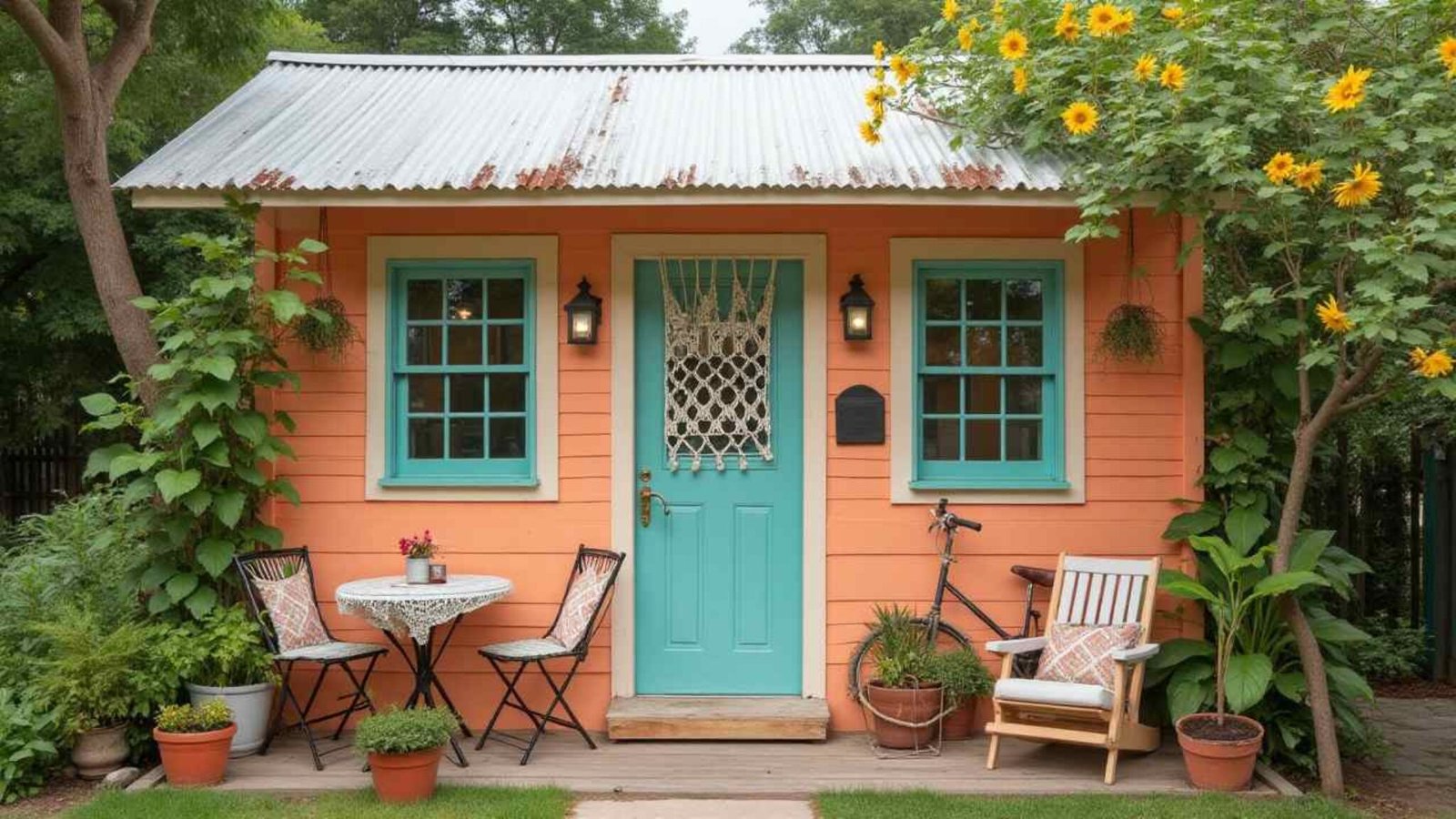 Tiny Living in Style: 15 Colorful Tiny Homes Bursting with Macramé ...
