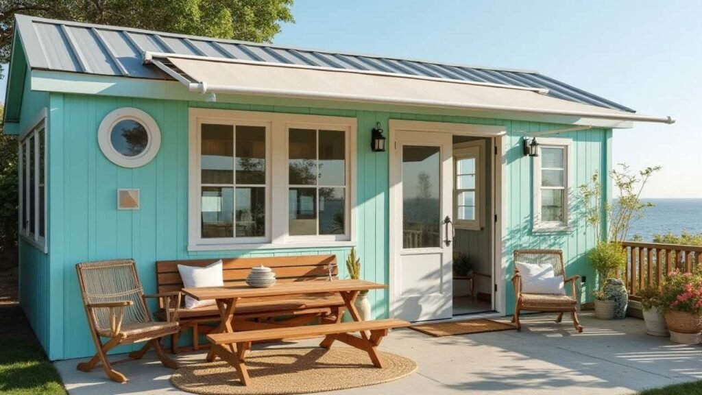 14 Tiny Homes with Convertible Outdoor Spaces That Double Your Square ...