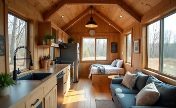 14 Tiny Homes with Convertible Outdoor Spaces That Double Your Square ...