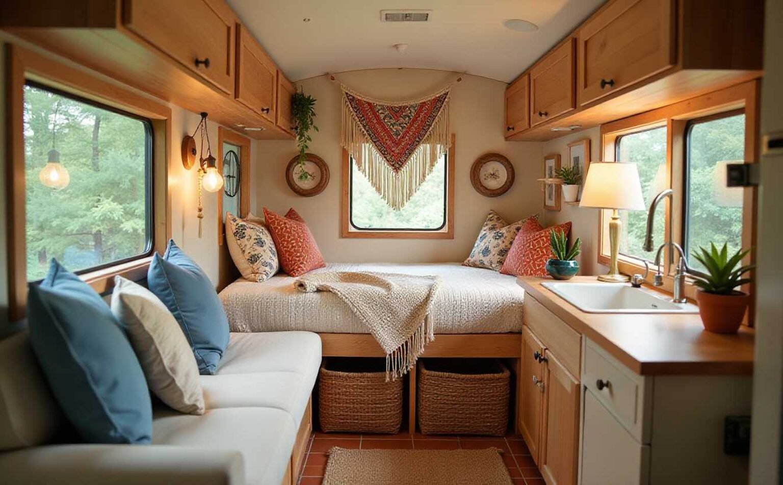 RV Interiors So Cozy, You'll Want to Hit the Road Tomorrow (15+ Ideas ...