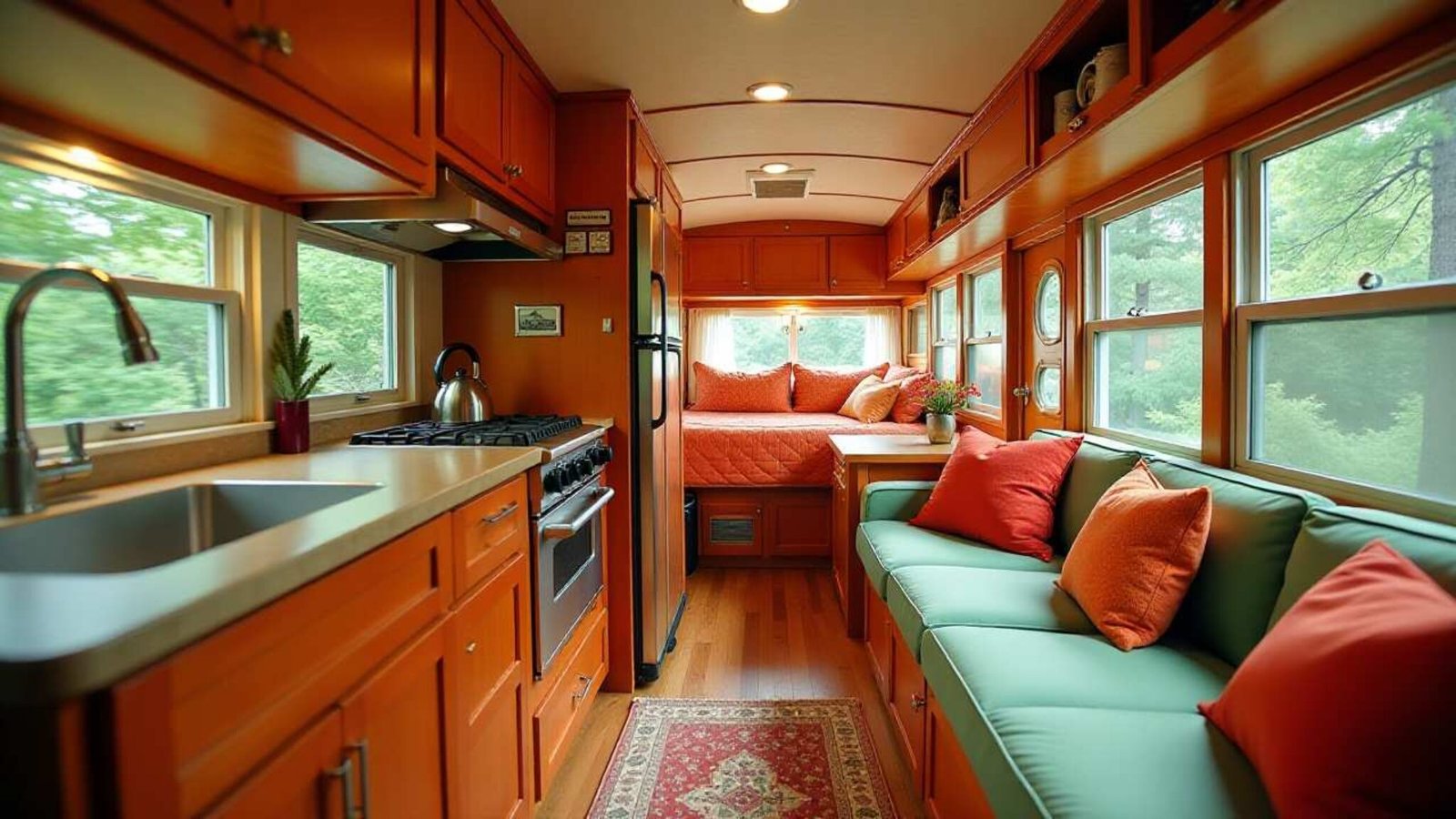 The 'Skoolie' Sanctuary: Beyond the Bus - 10 School Bus Conversions ...